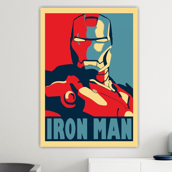 Iron Man Hope. Numbered Edition. Completely Redesigned. | Etsy