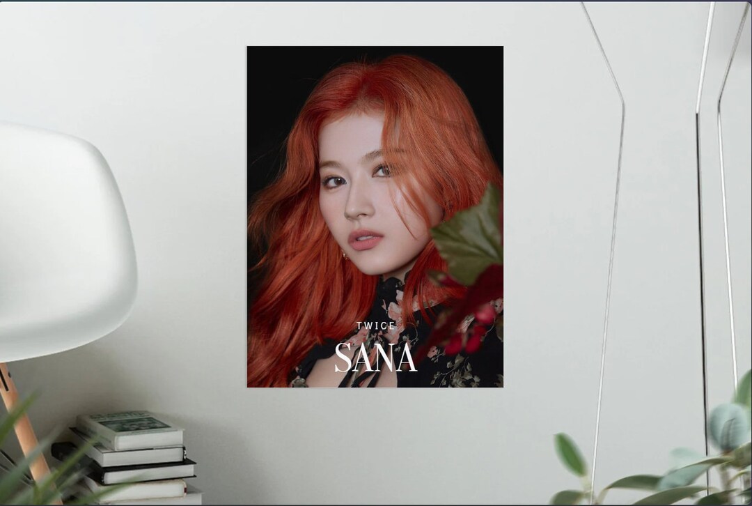 Twice Sana Poster, Minimalistic, Instant Download, Ready to Print ...
