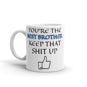 Best Brother Mug, Best Brother Gift, Worlds Best Brother Gifts, Best ...