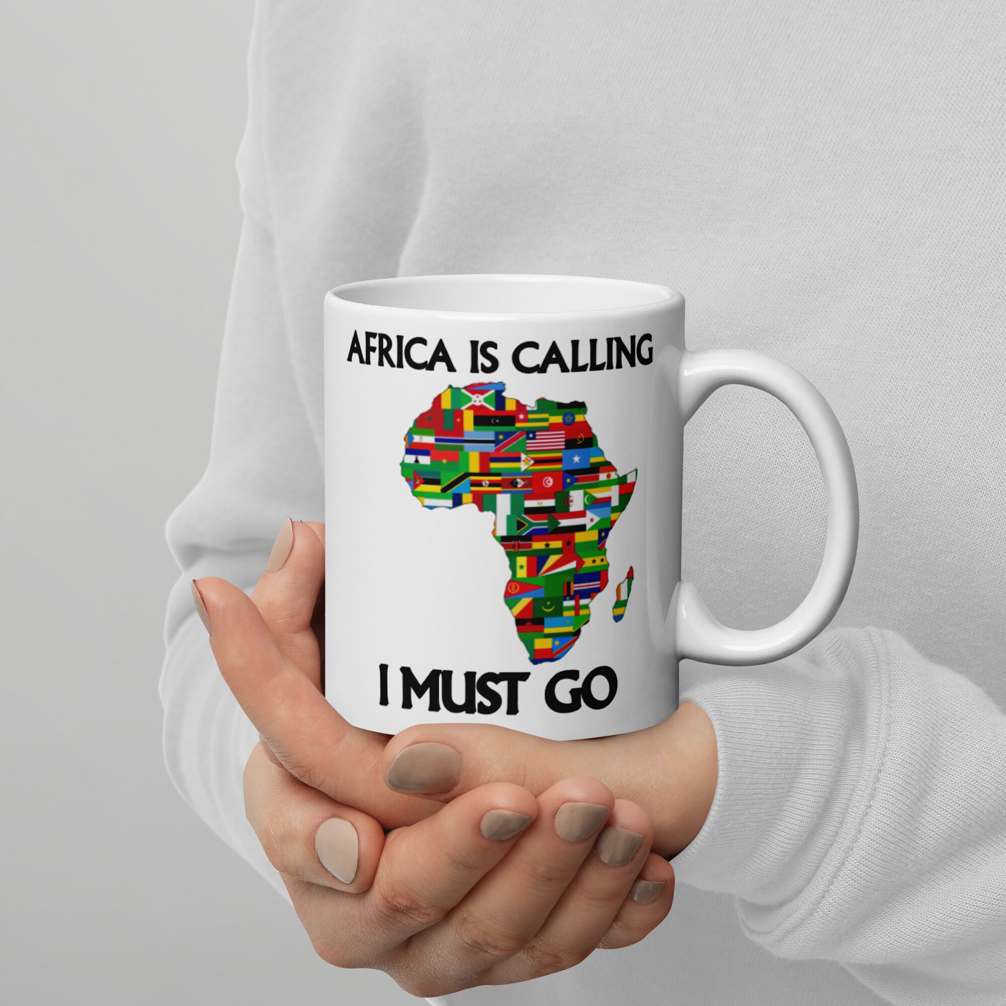 Africa Mug, Africa Gift, Africa Vacation Mug, Africa Lover Mug, Africa ...