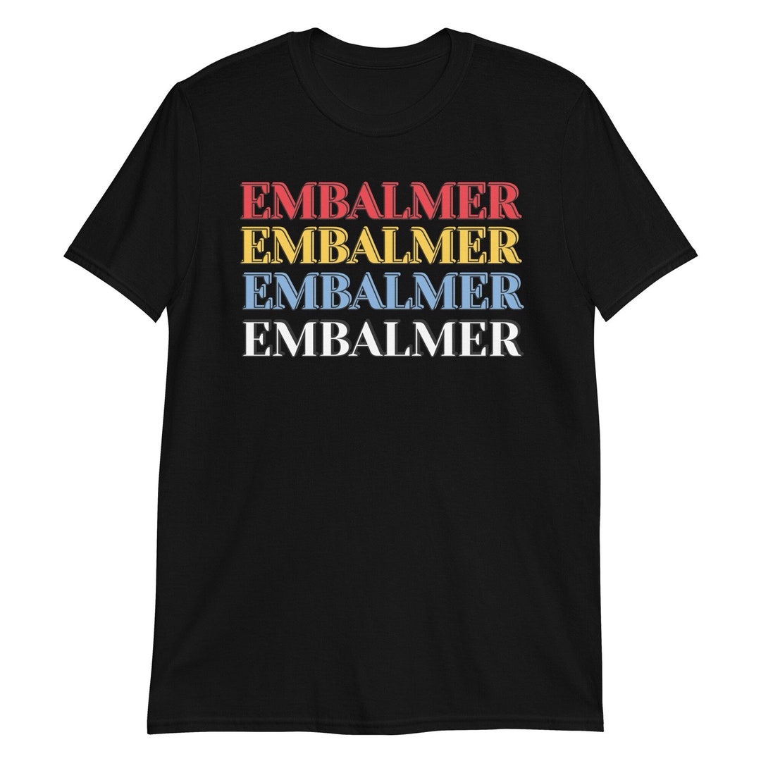 Embalmer T-shirt: Retro Mortuary Funeral Director Gift - Etsy