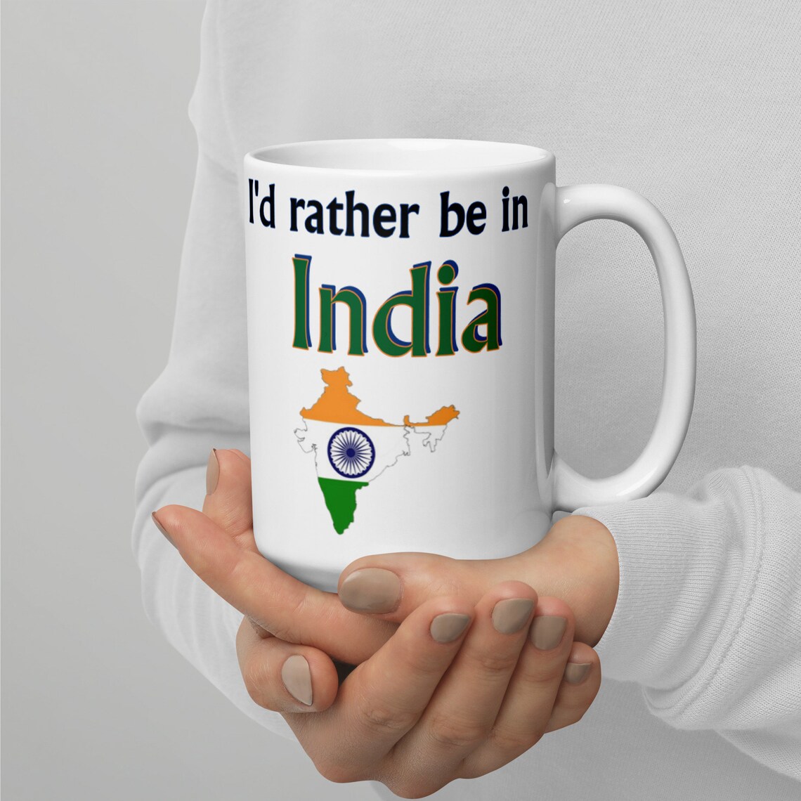 India Map Mug: India Pride Gift - Etsy