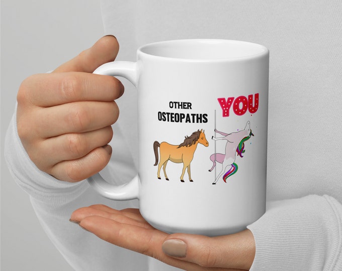 Funny Osteopath Gift - Osteopathy Coffee Mug - Just D.O. It - Etsy