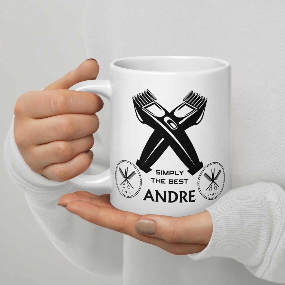 Personalized Barber Mug: Custom Barber Gift - Etsy