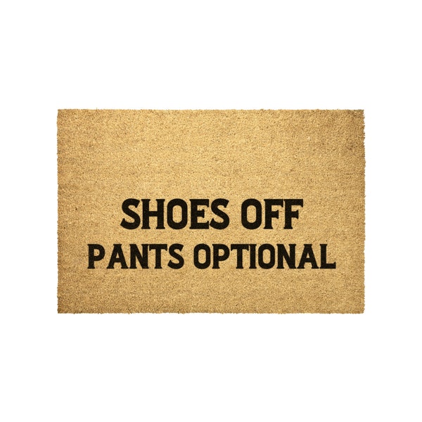 Shoes off Doormat - Etsy