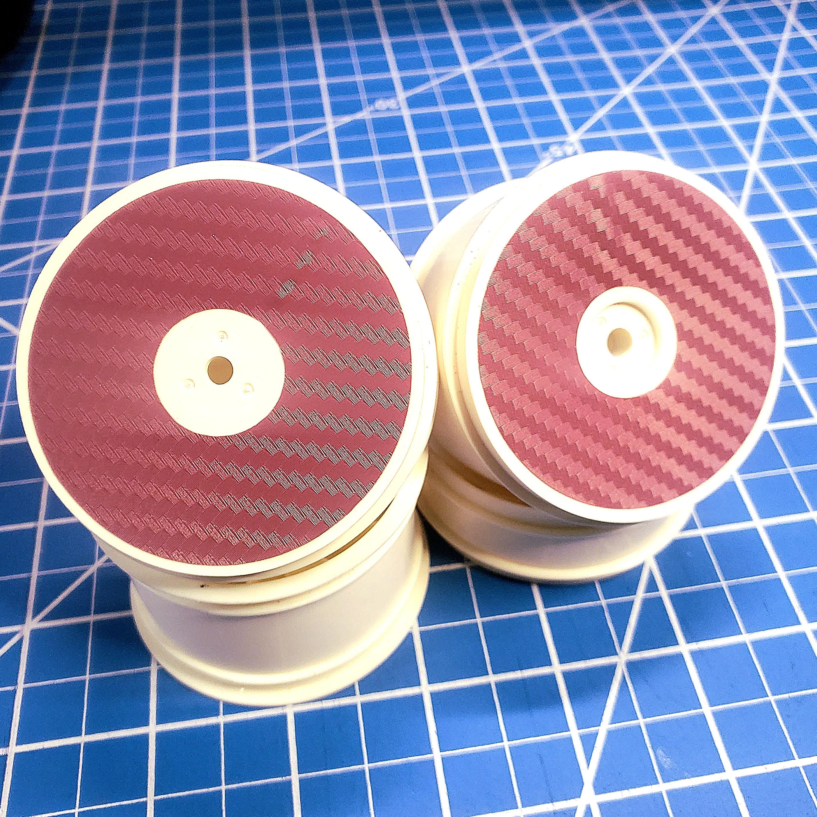 1:8 Scale Wheel Stickers, 1/10 Scale Wheel Decals, R/C Wheel Covers, R ...