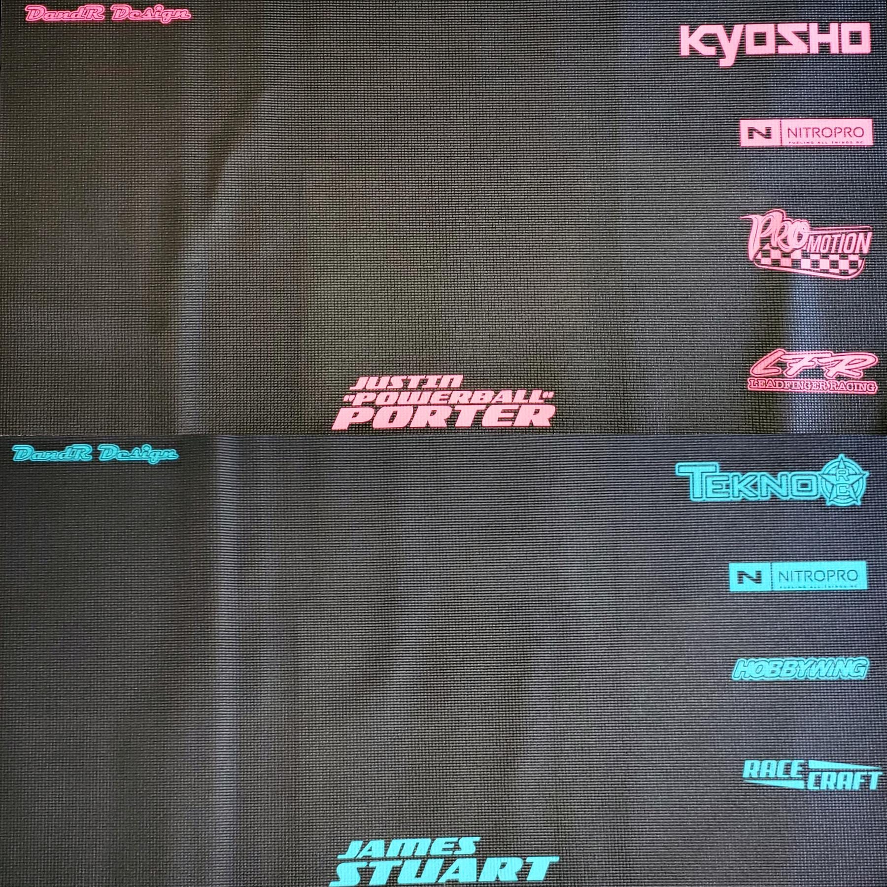 Custom RC Pit Mat, Sponsor Logo Work Mat - Etsy