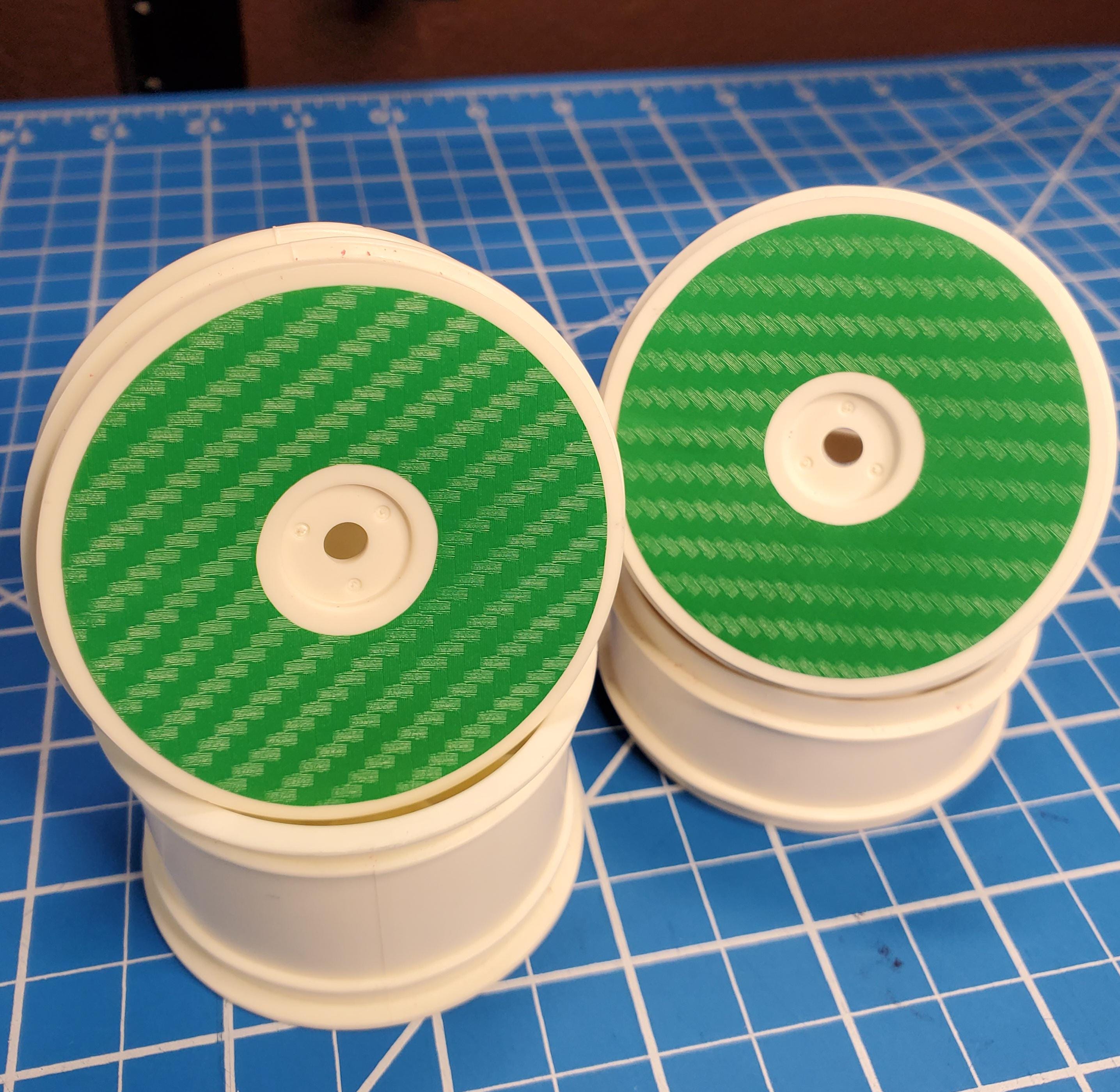 1:8 Scale Wheel Stickers, 1/10 Scale Wheel Decals, R/C Wheel Covers, R ...