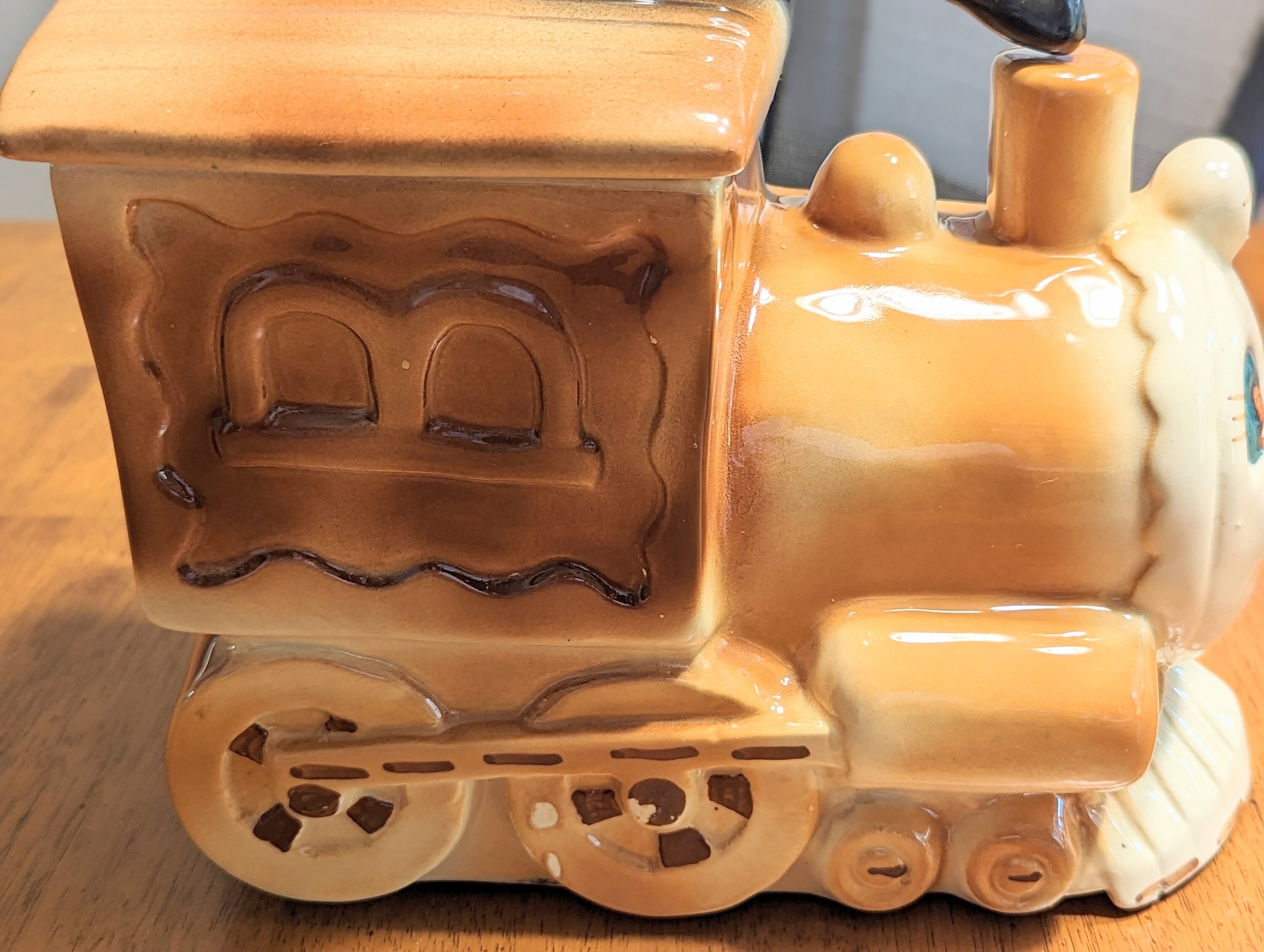 Vintage Choo Choo Locomotive Cookie Jar USA - Etsy