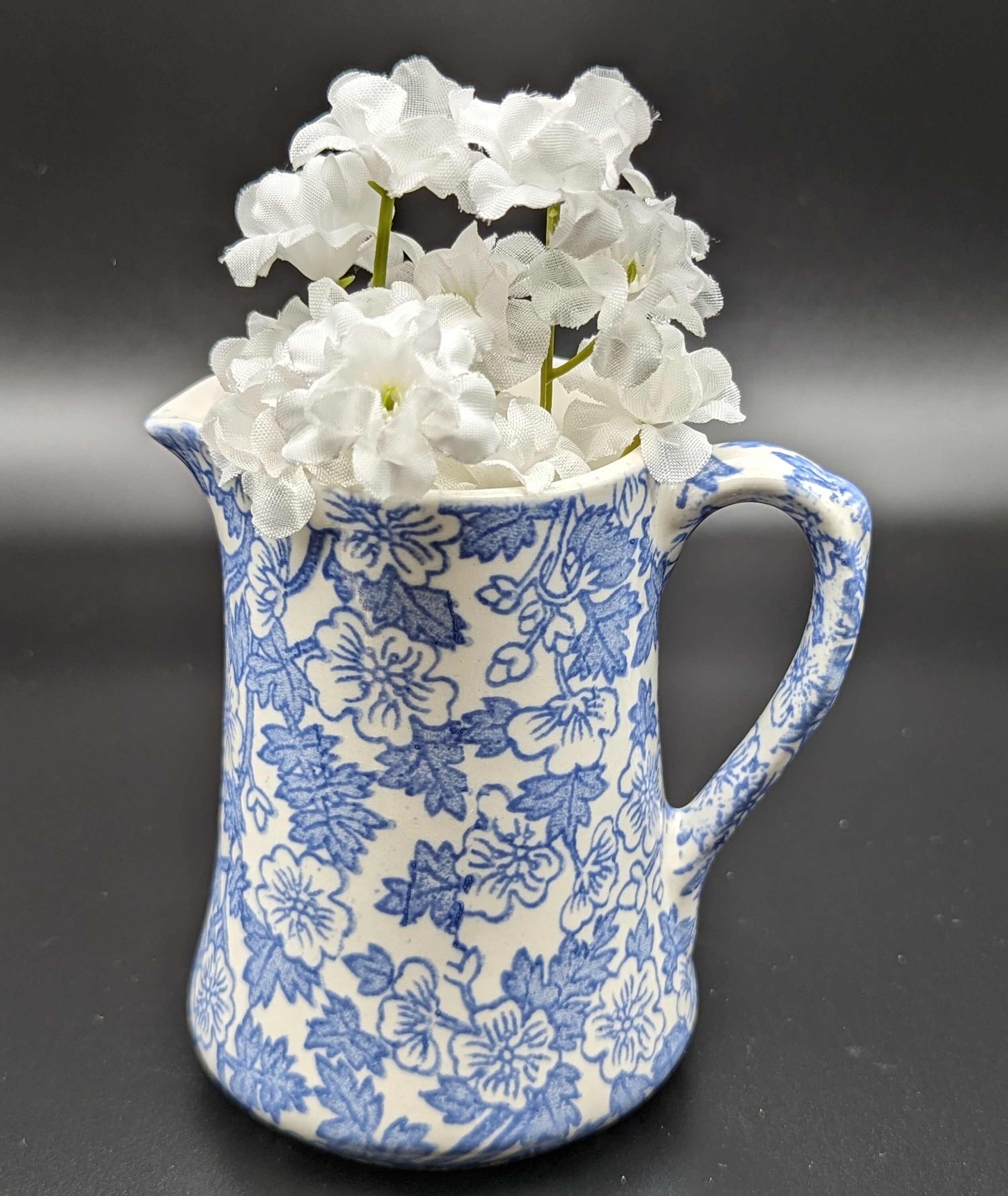 Rare Find! Burgess Chintz Mini Tankard Jug- Creamer Stoke on Trent ...