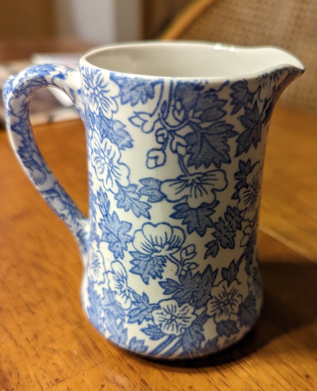 Rare Find! Burgess Chintz Mini Tankard Jug- Creamer Stoke on Trent ...
