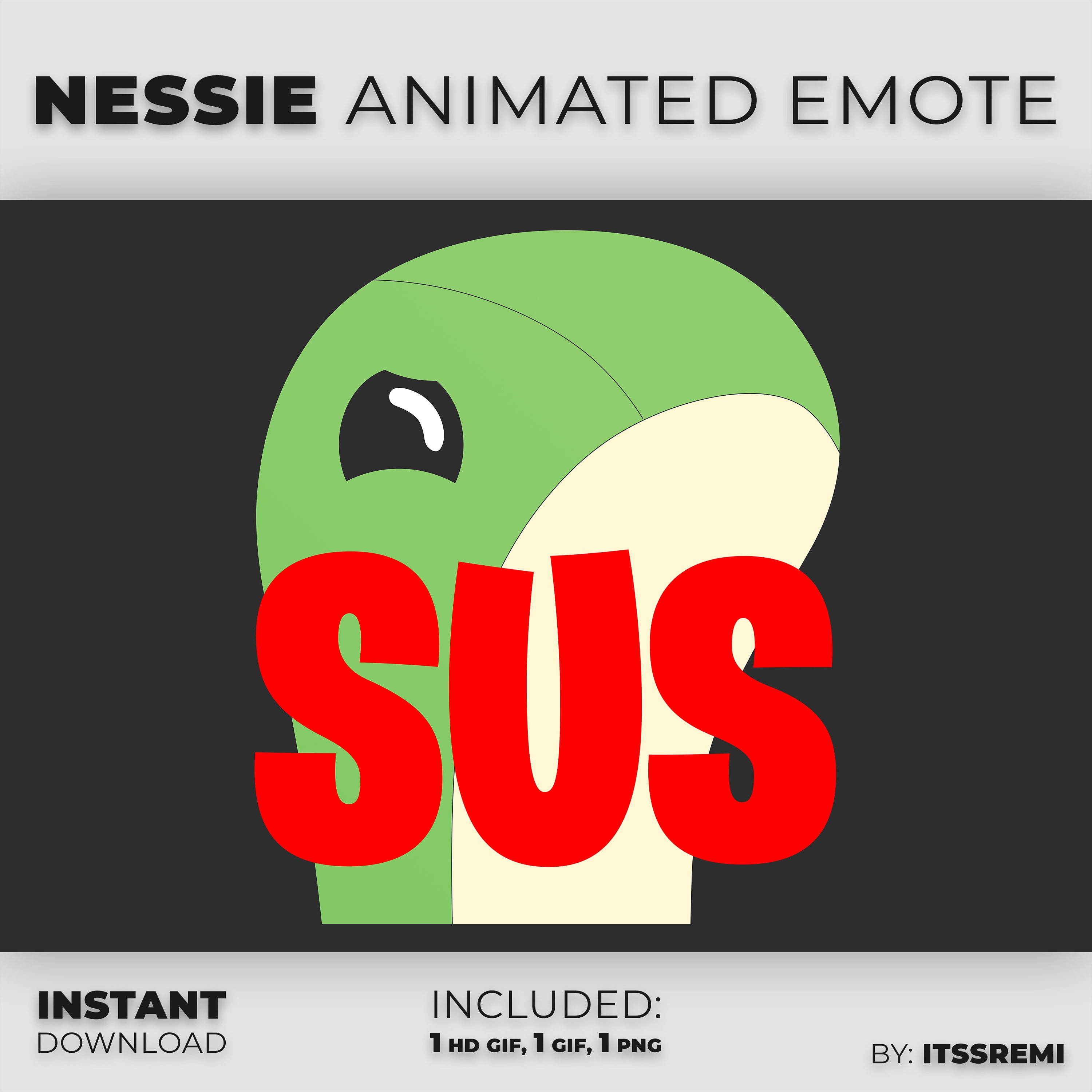 Apex Legends Nessie SUS Animated Emote - Etsy