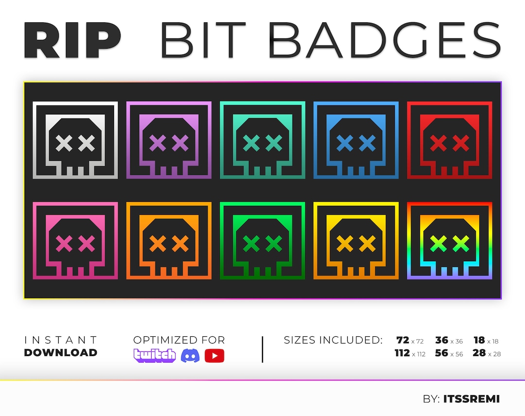 Apex Legends Death Box Bit Badges for Twitch - Etsy
