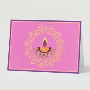 Diwali Printable Greeting Card for Festive of Lights | Digital Download ...