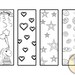 Birthday Coloring Bookmarks: 24 Kids Printable Designs (digital ...