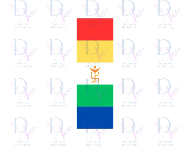 Jain Bookmark Set: Navkar Mantra, Flag, Symbol (digital Download) - Etsy