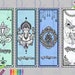 Shri Ganesh Coloring Bookmark Collection - Set of 8 Unique Designs ...