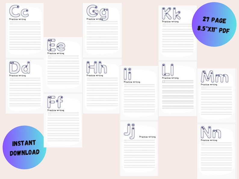 Worksheets-prek, Fine Motor Alphabet Tracing Worksheets for Kids ...