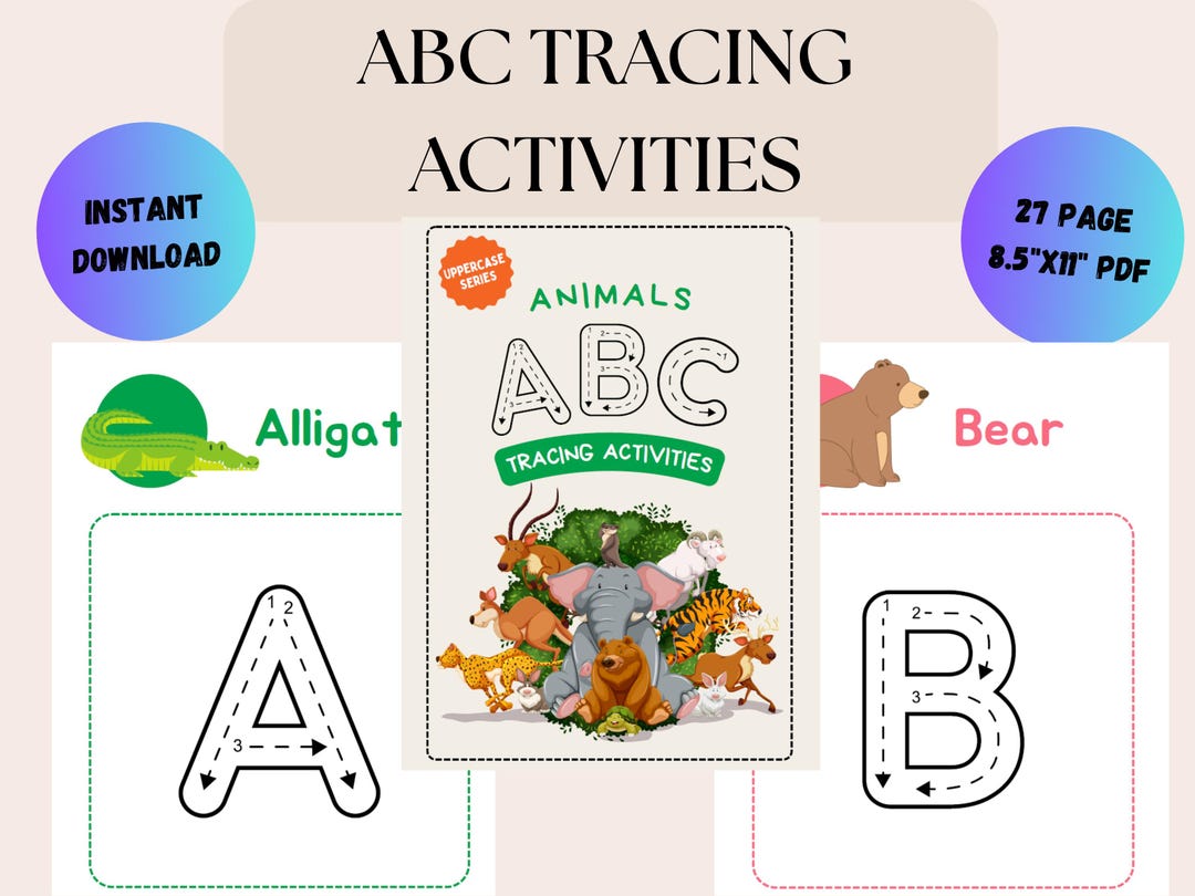 Worksheets-prek, Fine Motor Alphabet Tracing Worksheets for Kids ...