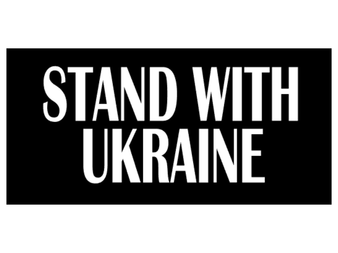 Stand With Ukraine Car Decal, Ukraine Bumper Sticker, Peace for Ukraine ...