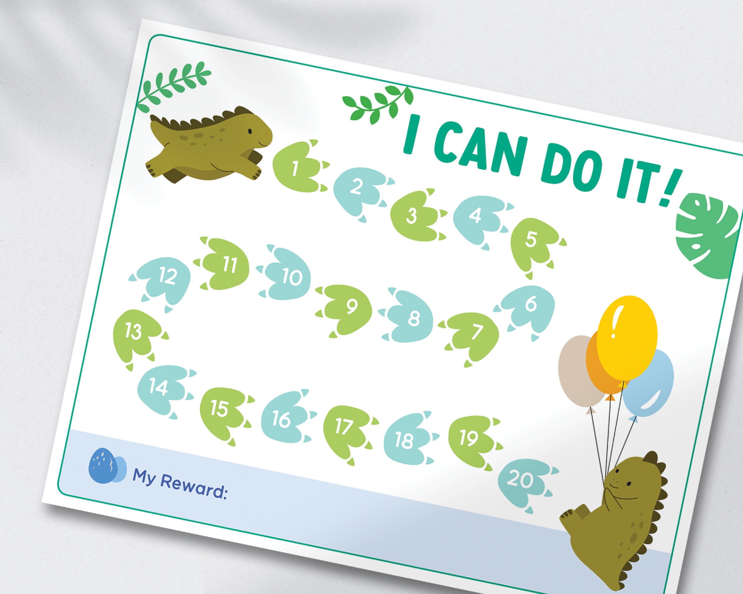 Reward Chart for Kids Printable Dinosaur Rewards Chart - Etsy Australia