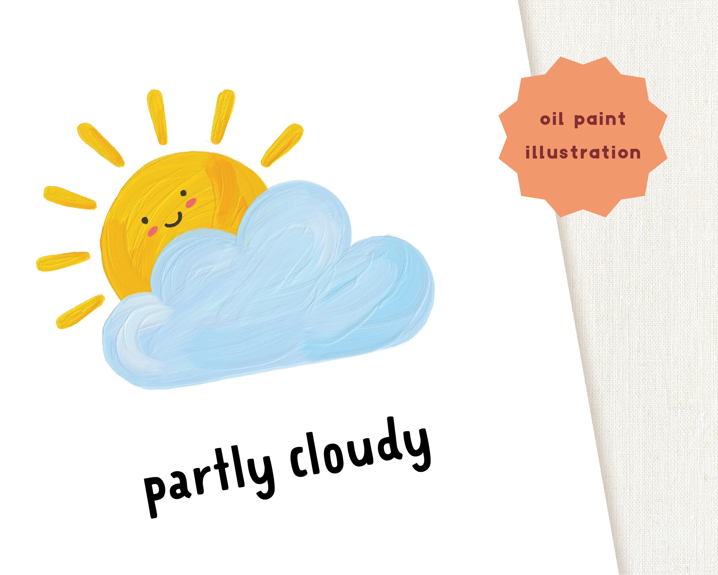 Weather Poster, Weather Teaching Poster, Educational Print, Printable ...