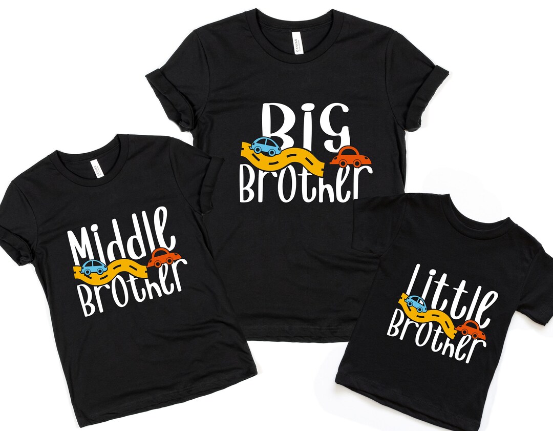 Big Brother Middle Brother Little Brother Shirts, Brother Matching ...