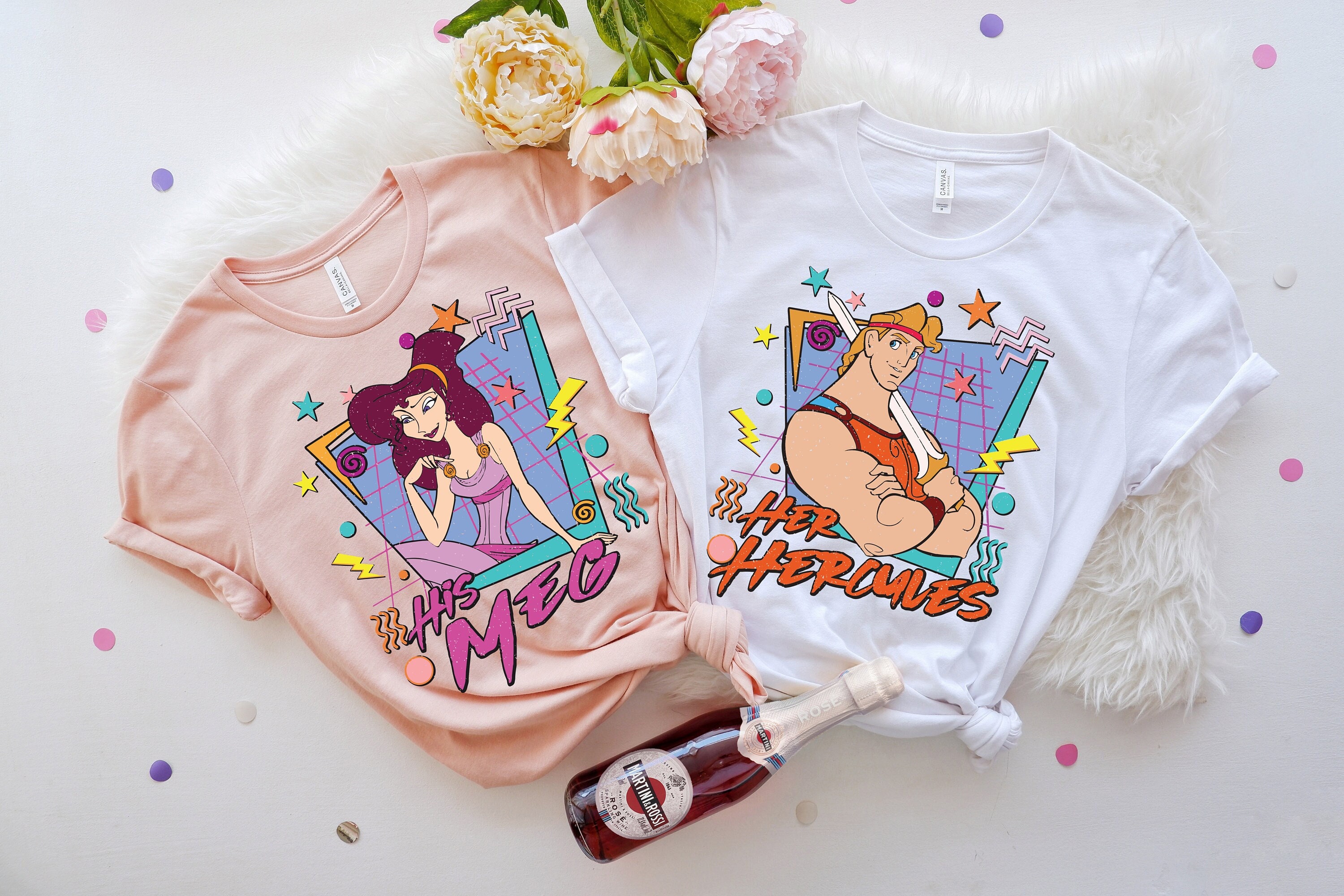 Her Hercules His Meg Shirts, Disney Valentines Tees, Hercules and Meg ...