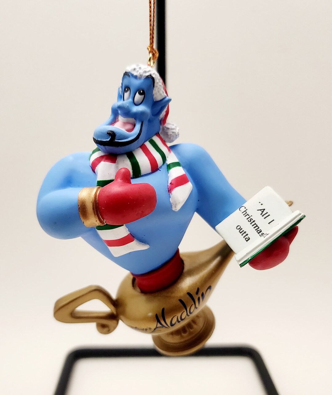 Vintage Disney Genie Christmas Ornament, Vintage Aladdin Ornament ...