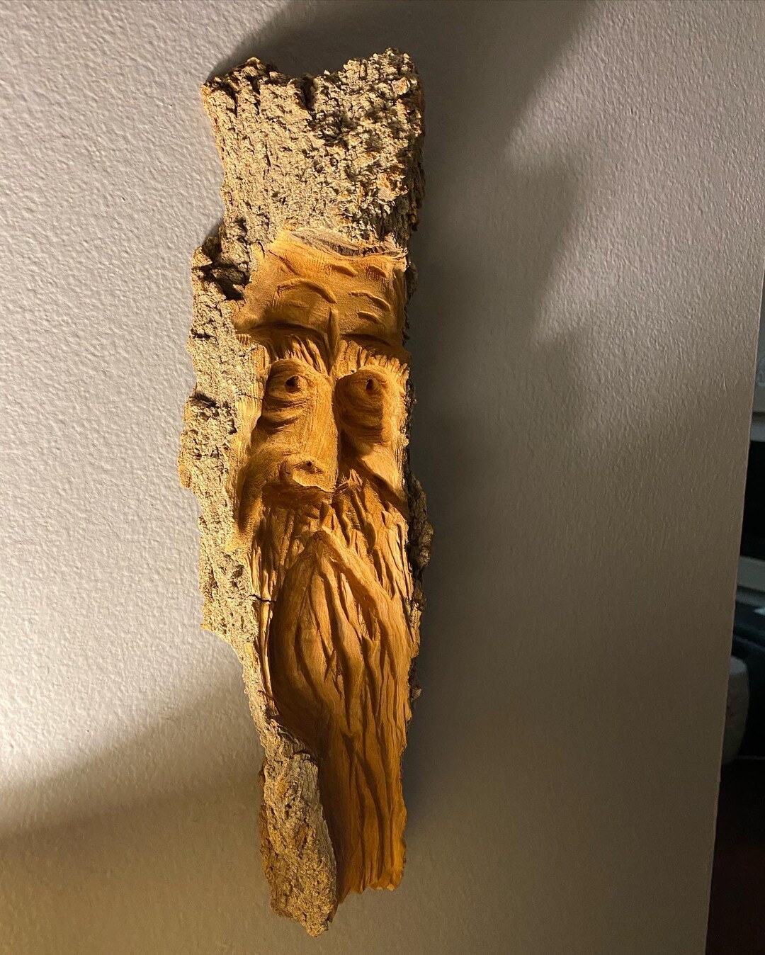Traveling Eyes Wood Spirit - Etsy
