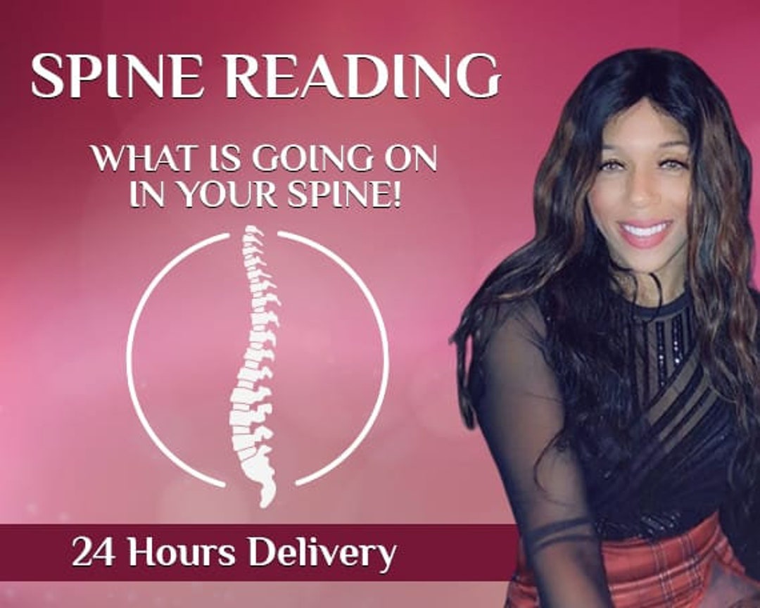 Spine Reading. What is Going on With Your Spine. - Etsy