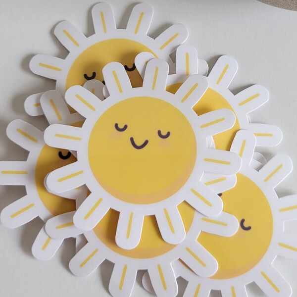Sunshine Sticker - Etsy