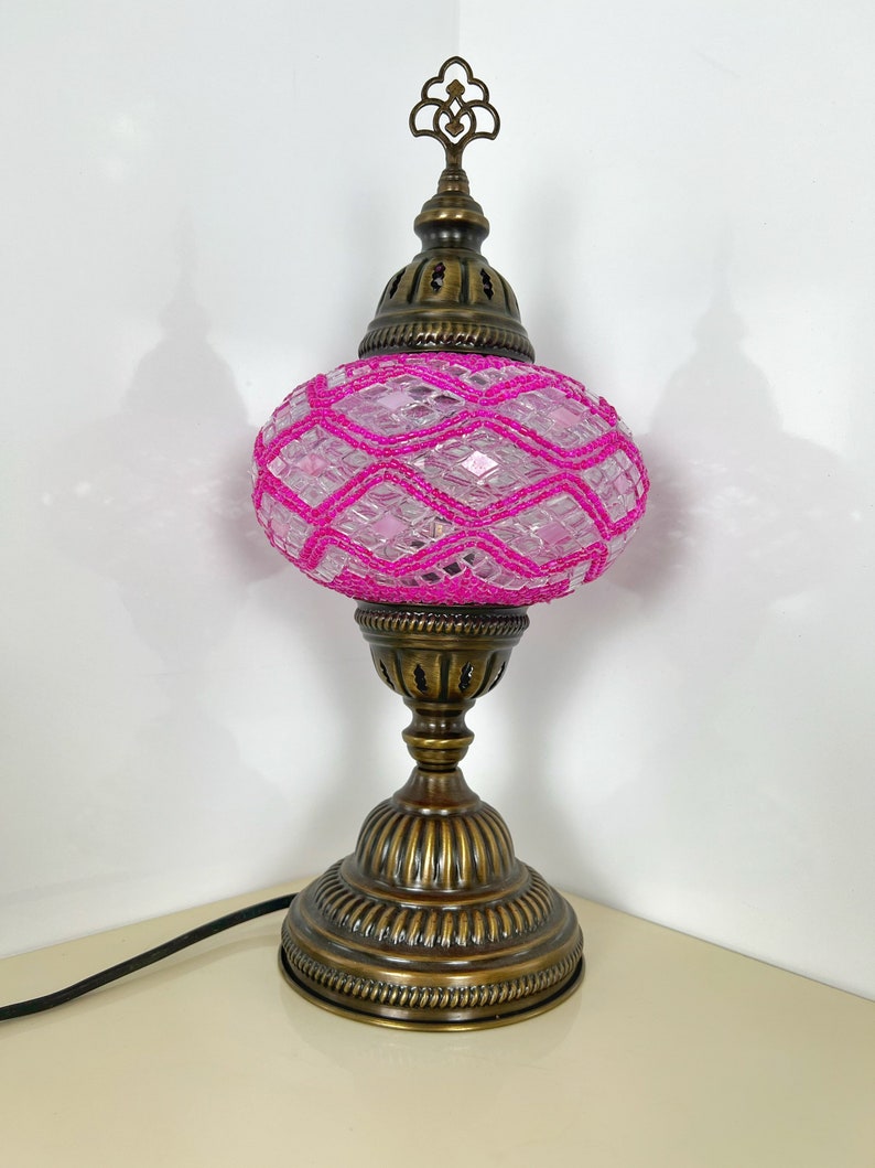 10 Different Patterns Turkish Mosaic Moroccan Table Lamp - Etsy