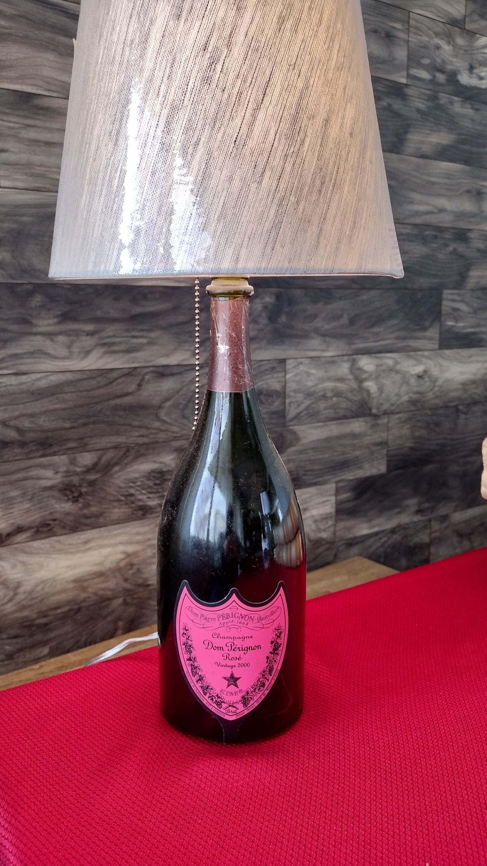 Vintage 2000 Dom Perignon lighted Bottle Lamp SALE - Etsy