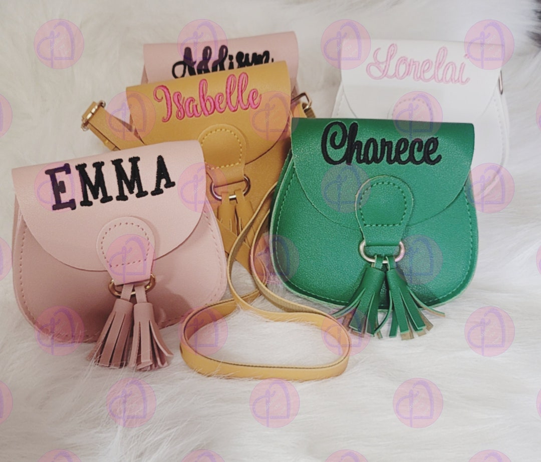 Personalized Kids Crossbody,toddler Crossbody Purse,personalized Girls ...