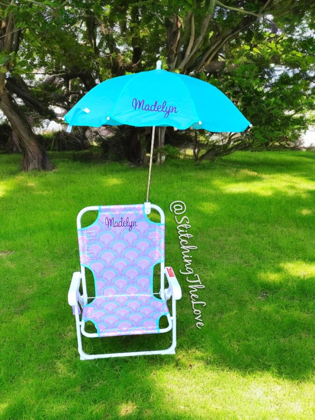 Embroidered Toddler Beach Chair, 1-3 YEAR OLD Kids Beach Chairkids ...