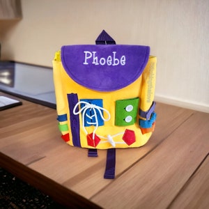 Activity Toddler Backpack|busy Board Toddler Backpack|toddler Backpack ...