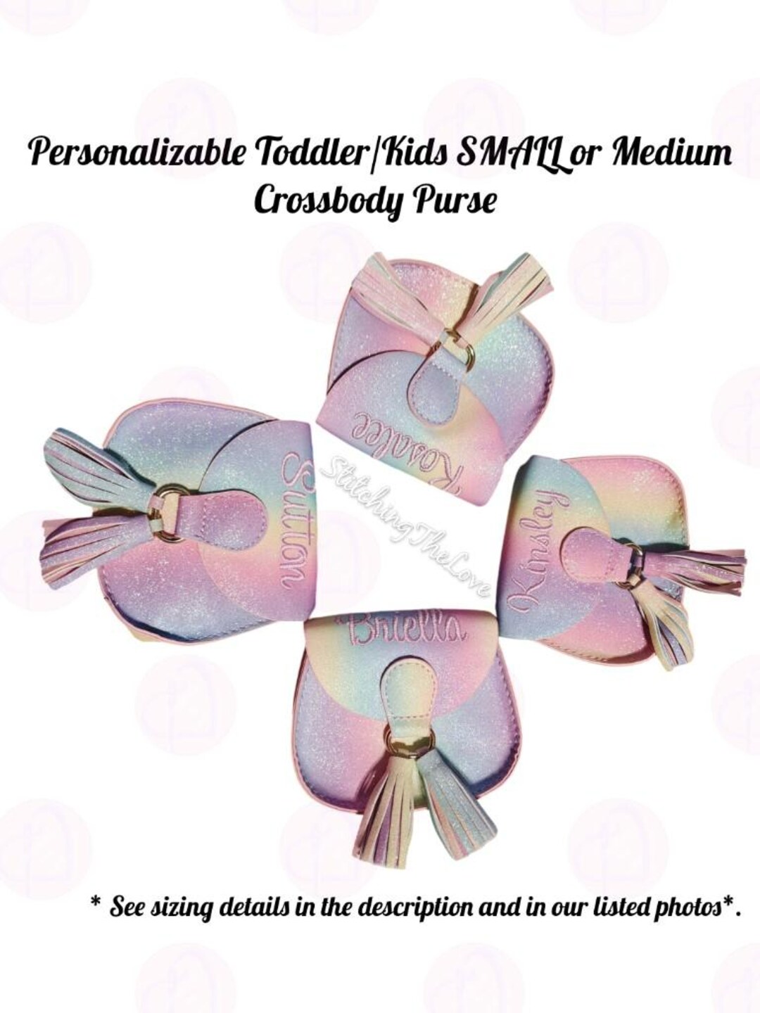 Personalized Toddler Crossbody Purse|personalized Kids Crossbody Purse ...