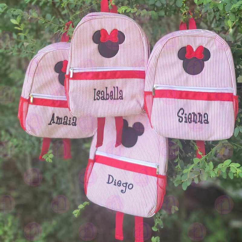 Minnie Mouse Backpack - Etsy