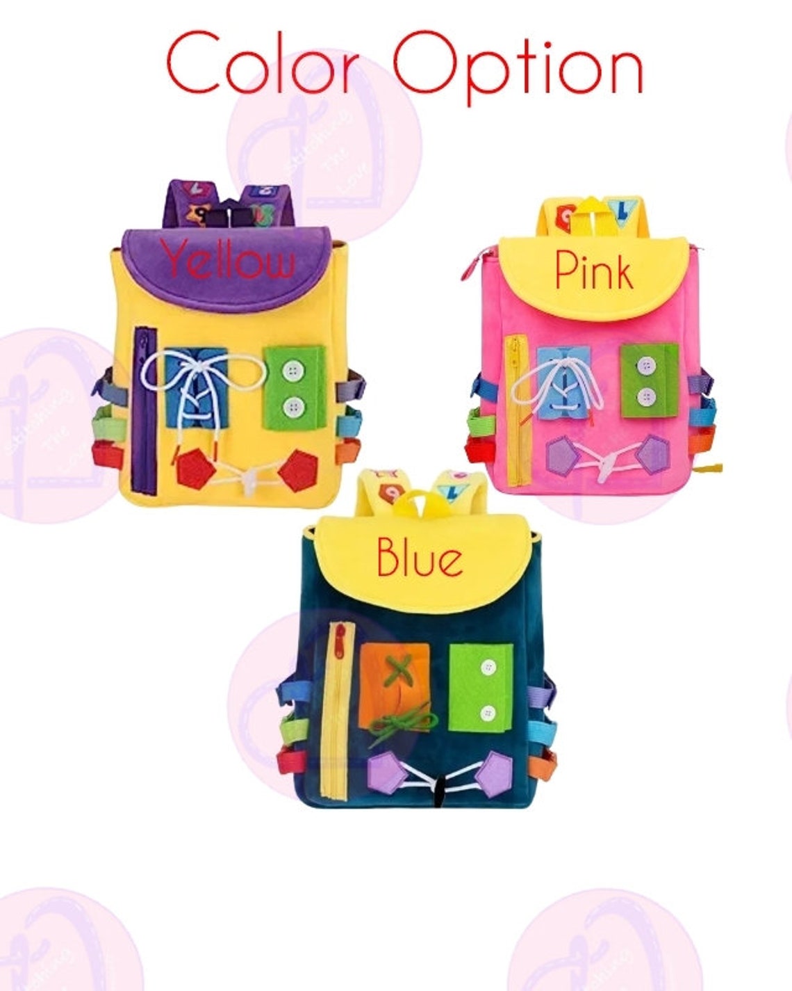 Activity Toddler Backpack|busy Board Toddler Backpack|toddler Backpack ...