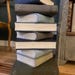 Unique Stack of Books End Table - Etsy
