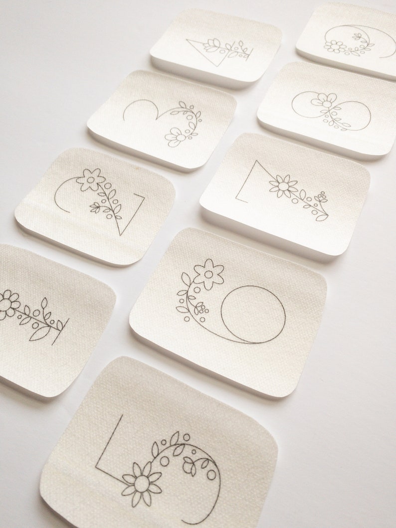 Numbers Embroidery Designs Stick and Stitch Embroidery - Etsy