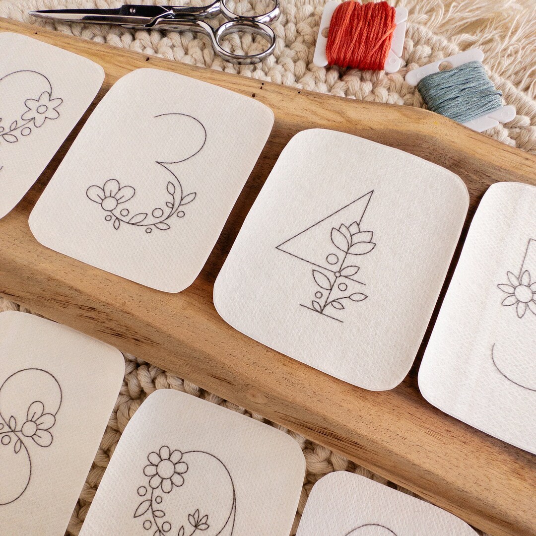 Numbers Embroidery Designs | Stick and Stitch Embroidery Floral Number ...