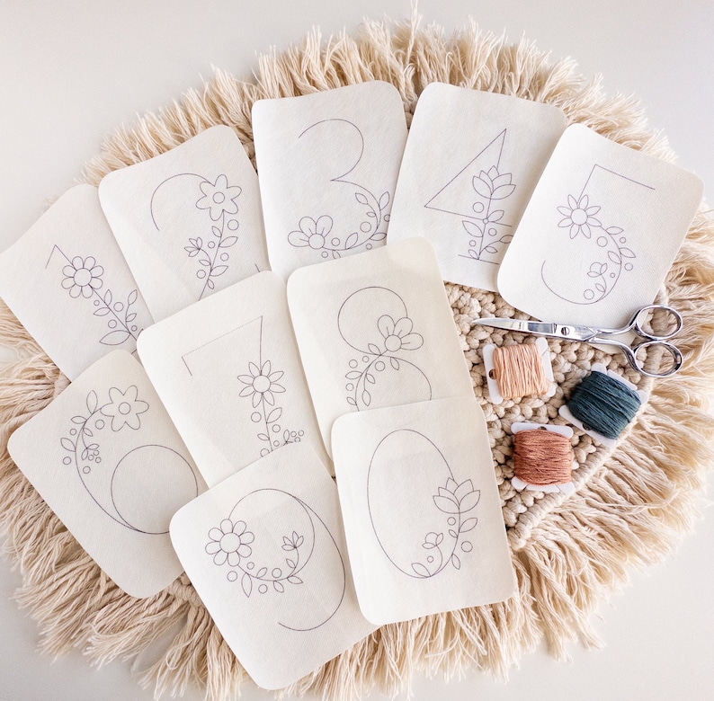 Large Table Number Embroidery Designs | Stick and Stitch Embroidery ...