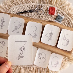 Numbers Embroidery Designs | Stick and Stitch Embroidery Floral Number ...