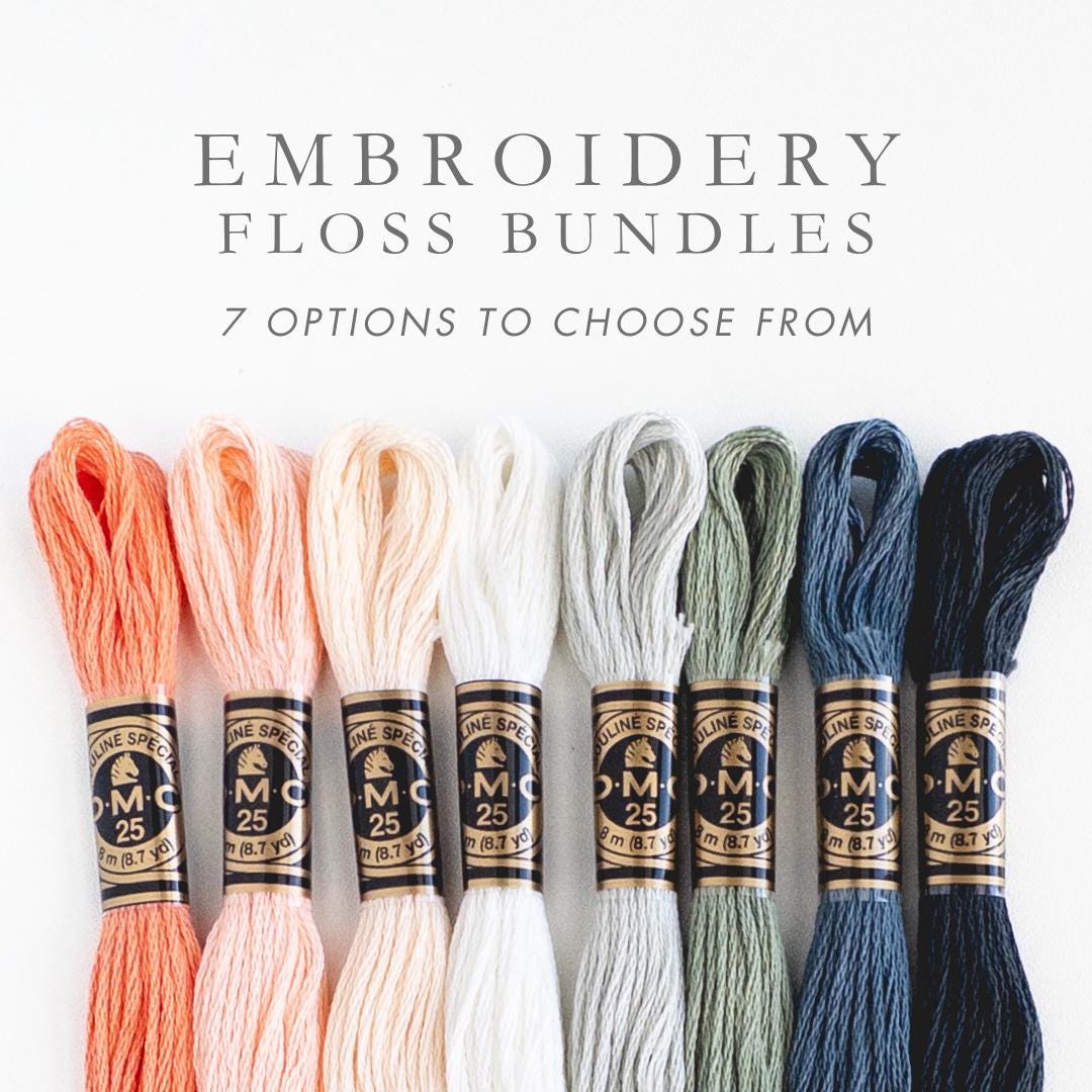 Embroidery Floss Bundles | DMC Thread for Embroidery | Cross-stitch ...