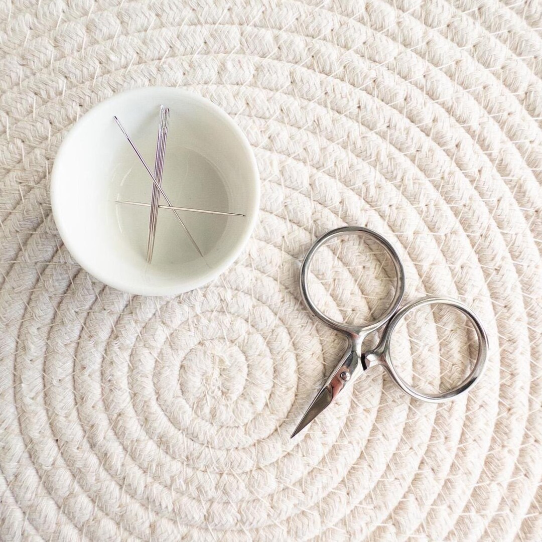 Small Silver Embroidery Scissors | Compact Craft Scissors | TSA ...