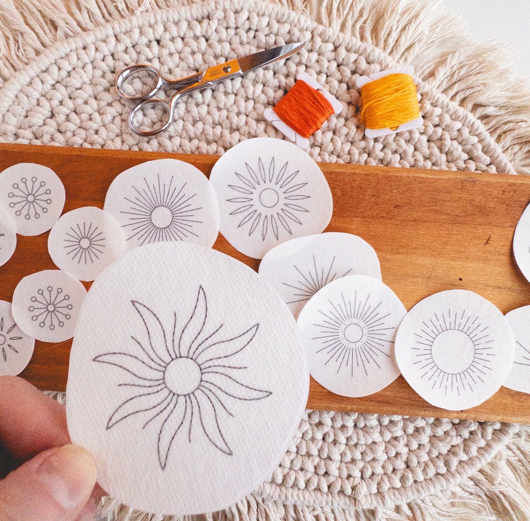 Sun Embroidery Designs | Stick and Stitch Sun Patterns | Sunrise Water ...