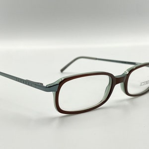 ICEBERG IG80122 Vintage Eyeglasses , Men Women, Brown and Silver ...