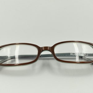ICEBERG IG80122 Vintage Eyeglasses , Men Women, Brown and Silver ...